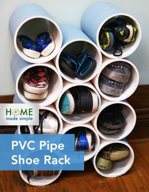 18 Functional DIY Shoe Holder & Organizer Ideas ⋆ Bright Stuffs