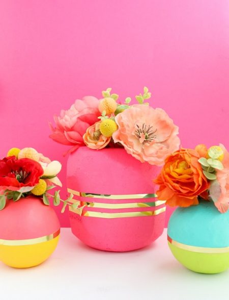 DIY Flower Vase Ideas | 40 Vase Decoration Ideas ⋆ Bright Stuffs