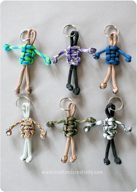 30 Creative DIY Keychain Ideas You Can Make Easily ⋆ Bright Stuffs