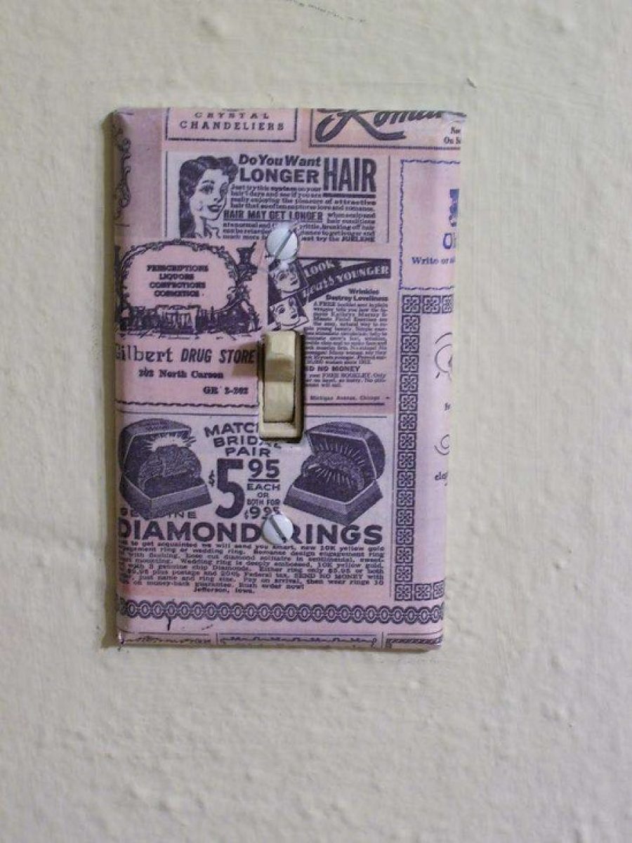 23 Striking DIY Light Switch Covers For Unique Home Decoration