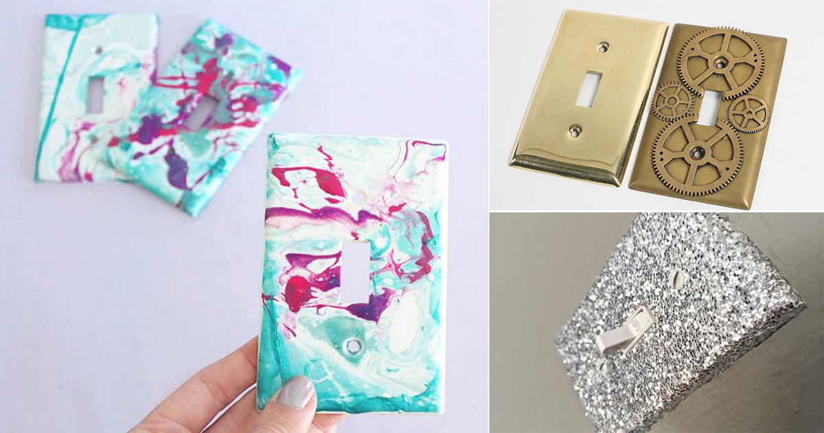 23 Striking DIY Light Switch Covers For Unique Home Decoration