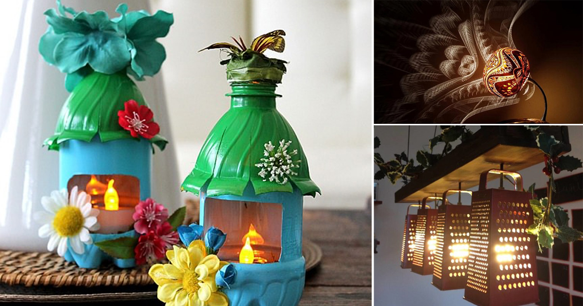 20 Easy DIY Night Light Ideas to Decorate your Room ⋆ Bright Stuffs