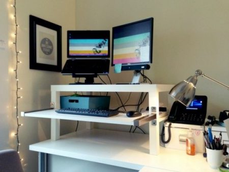 35+ DIY Computer Desk Ideas To Do At Home ⋆ Bright Stuffs