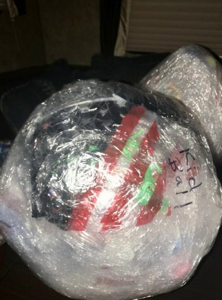 16 DIY Saran Wrap Ball Game Gift Ideas ⋆ Bright Stuffs