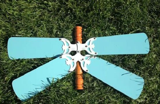 11 DIY Dragonfly With Fan Blades For Garden ⋆ Bright Stuffs