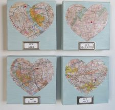 31 DIY World Map Decoration Ideas ⋆ Bright Stuffs