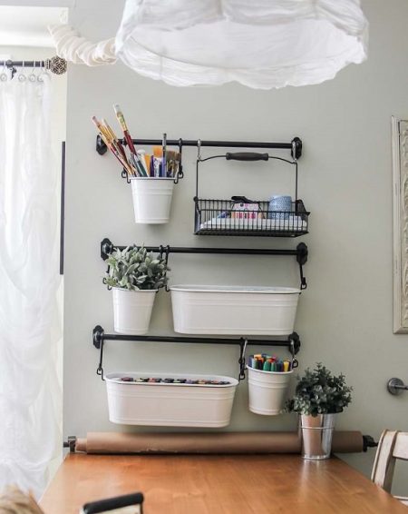 45 Art Supply Organizer Ideas To Remove Clutter ⋆ Bright Stuffs