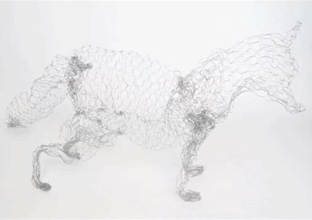 18 Chicken Wire Sculpture Ideas For Home And Garden ⋆ Bright Stuffs