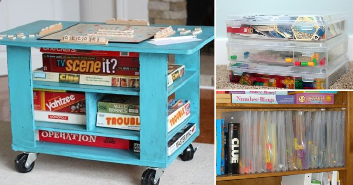 14 Board Game Organization Ideas You'll Love to See ⋆ Bright Stuffs