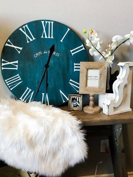 51+ DIY Clock Ideas For A Fancy 'Time Viewing' Experience ⋆ Bright Stuffs