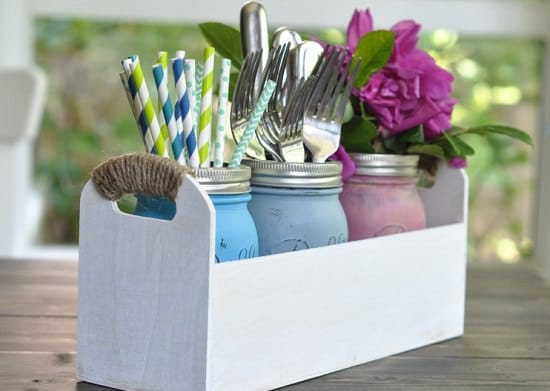 28 Thrifty DIY Mason Jar Storage Ideas ⋆ Bright Stuffs