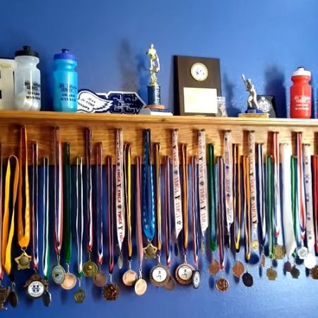 26 DIY Medal Holder Ideas | Best Medal Hanger Ideas ⋆ Bright Stuffs