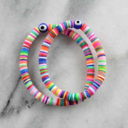 20 Cute DIY Heishi Bead Bracelet Ideas ⋆ Bright Stuffs