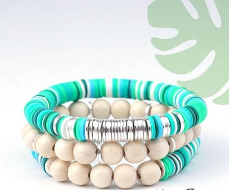 20 Cute DIY Heishi Bead Bracelet Ideas ⋆ Bright Stuffs