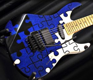 15 Amazing Guitar Painting Ideas ⋆ Bright Stuffs
