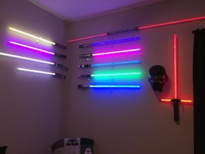 12 Awesome Lightsaber Display Ideas ⋆ Bright Stuffs