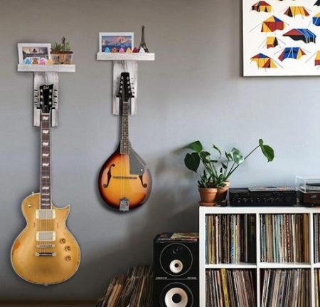 15 Guitar Storage Ideas | Guitar Organizers ⋆ Bright Stuffs