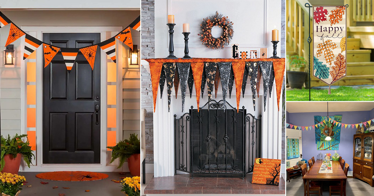 10 Awesome Pennant Display Ideas to Try ⋆ Bright Stuffs