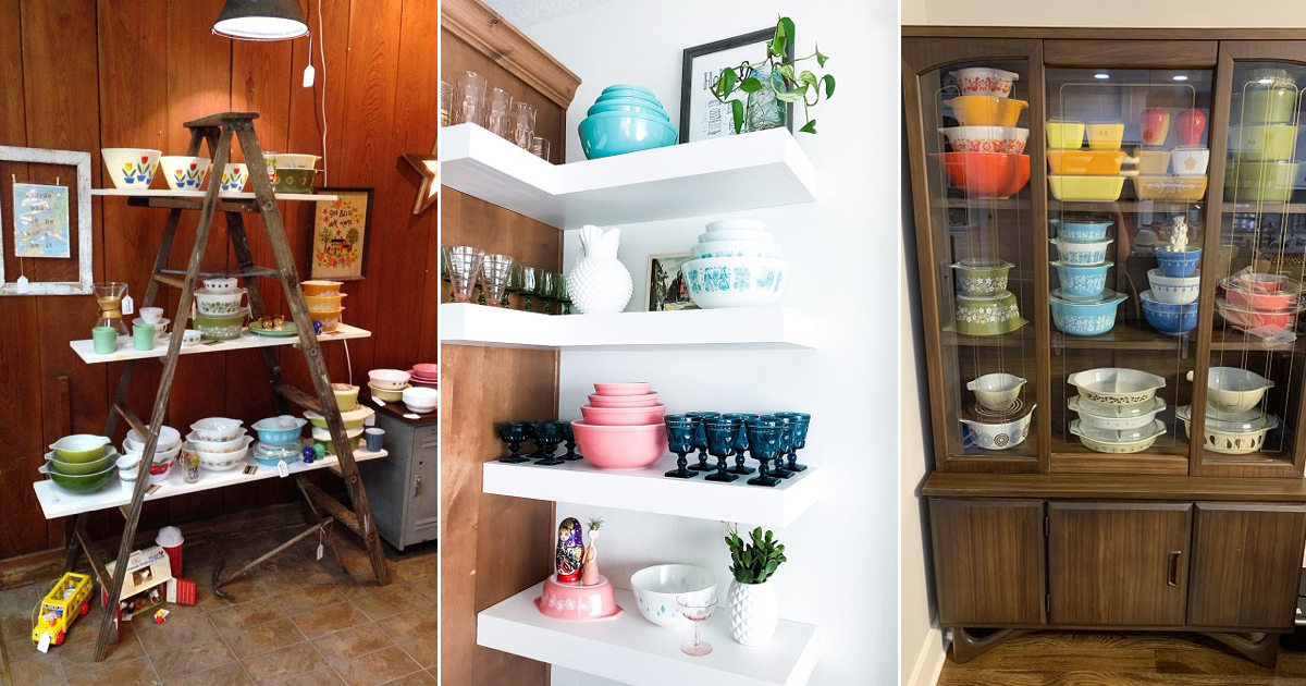 8 Easy Pyrex Display Ideas That You Can Try ⋆ Bright Stuffs