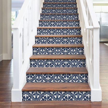15 Amazing Tile Staircase Ideas ⋆ Bright Stuffs