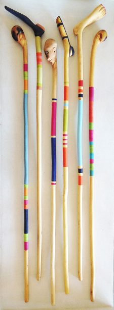 14 Amazing Walking Stick Decorating Ideas ⋆ Bright Stuffs