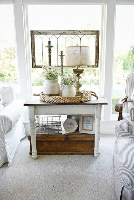 14 Amazing End Table Makeover Ideas ⋆ Bright Stuffs