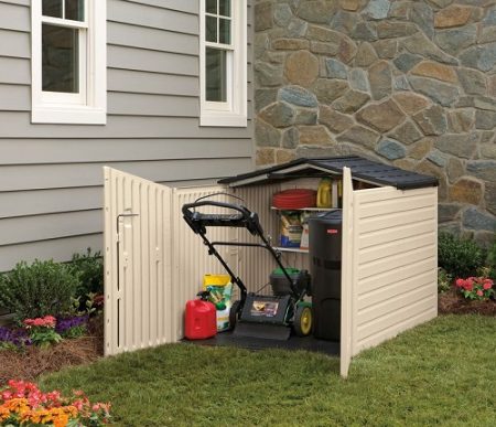 13 Best Lawn Mower Storage Ideas ⋆ Bright Stuffs
