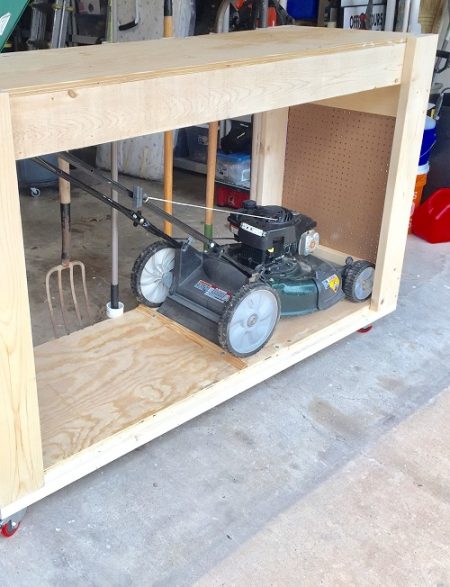 13 Best Lawn Mower Storage Ideas ⋆ Bright Stuffs