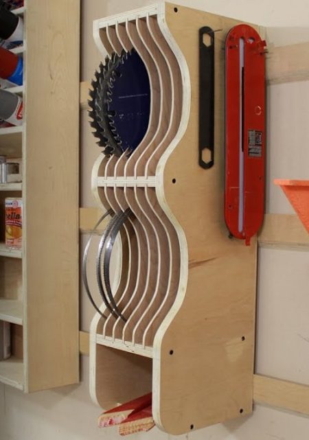 8 Clever Saw Blade Storage Ideas ⋆ Bright Stuffs