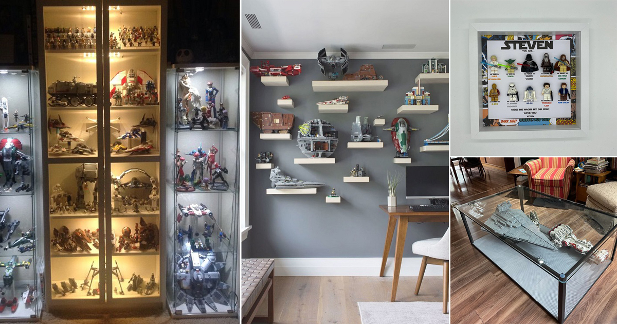 7 Awesome Lego Star Wars Display Ideas ⋆ Bright Stuffs