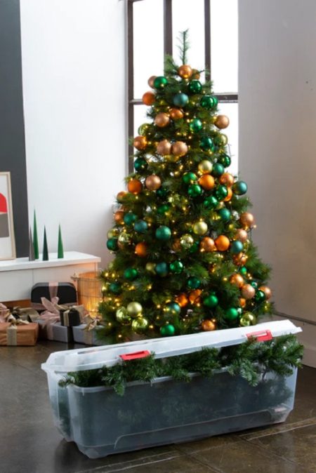 11 Best Christmas Tree Storage Ideas ⋆ Bright Stuffs