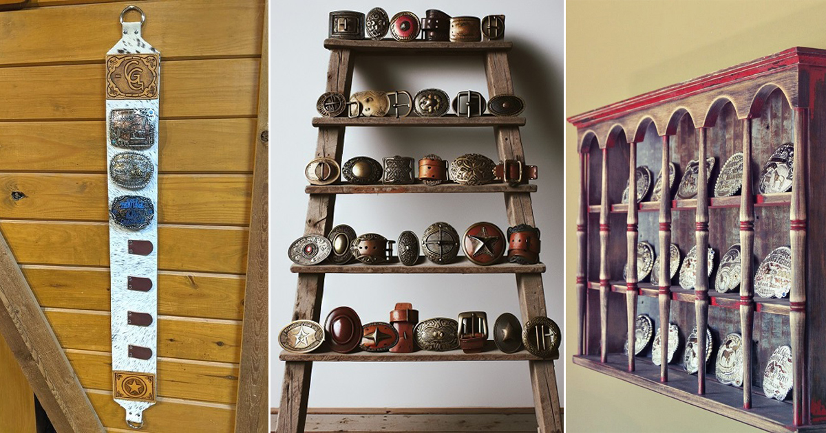 7 Creative Belt Buckle Display Ideas ⋆ Bright Stuffs