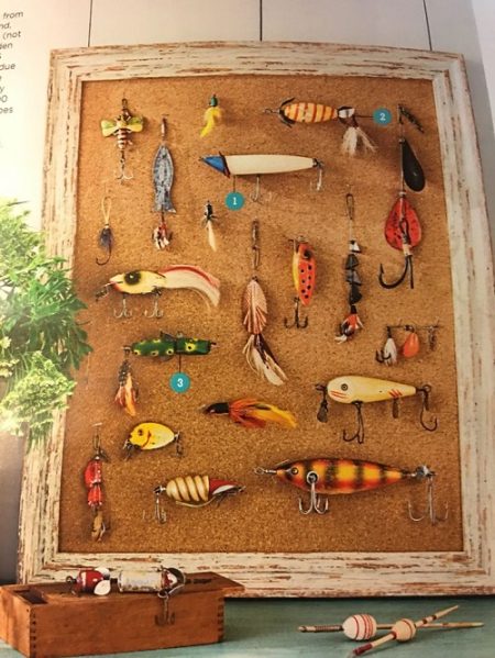 8 Vintage Fishing Lure Display Ideas ⋆ Bright Stuffs