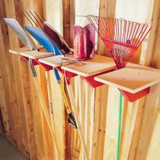 12 Best Shovel Storage Ideas | Shovel Organizer Ideas ⋆ Bright Stuffs