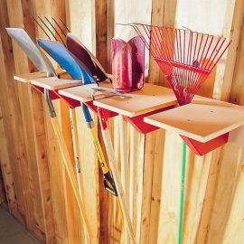 12 Best Shovel Storage Ideas | Shovel Organizer Ideas ⋆ Bright Stuffs