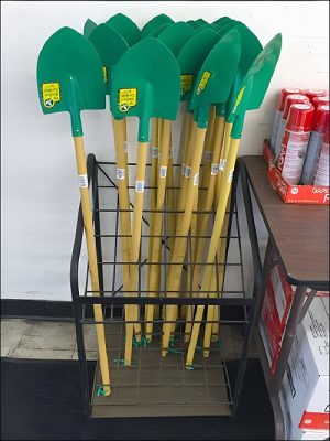 12 Best Shovel Storage Ideas | Shovel Organizer Ideas ⋆ Bright Stuffs