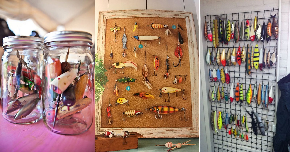 8 Vintage Fishing Lure Display Ideas ⋆ Bright Stuffs