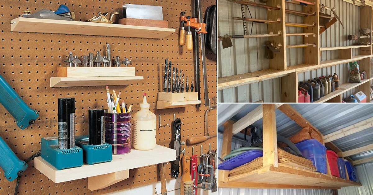 7 Best Metal Shed Shelving Ideas ⋆ Bright Stuffs