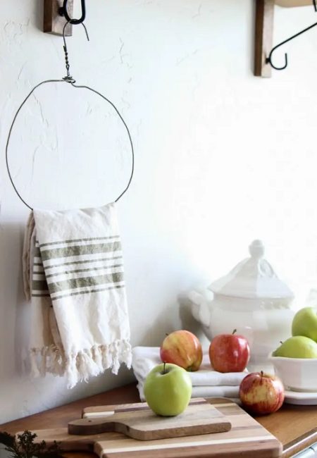 10 Best Kitchen Towel Hanger Ideas To Try ⋆ Bright Stuffs