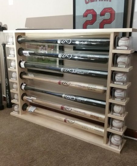 7 Baseball Bat Display Ideas ⋆ Bright Stuffs
