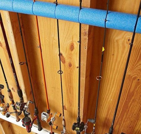 Top 13 DIY Fishing Rod Storage Ideas ⋆ Bright Stuffs