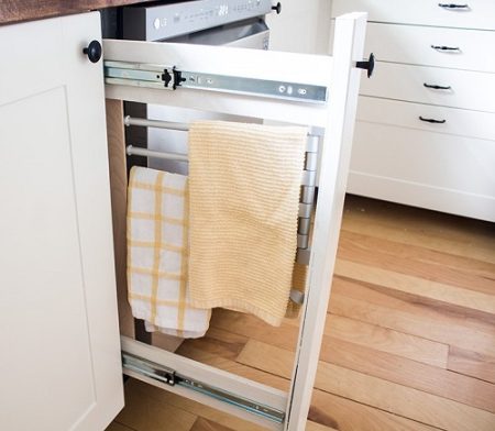 10 Best Kitchen Towel Hanger Ideas To Try ⋆ Bright Stuffs