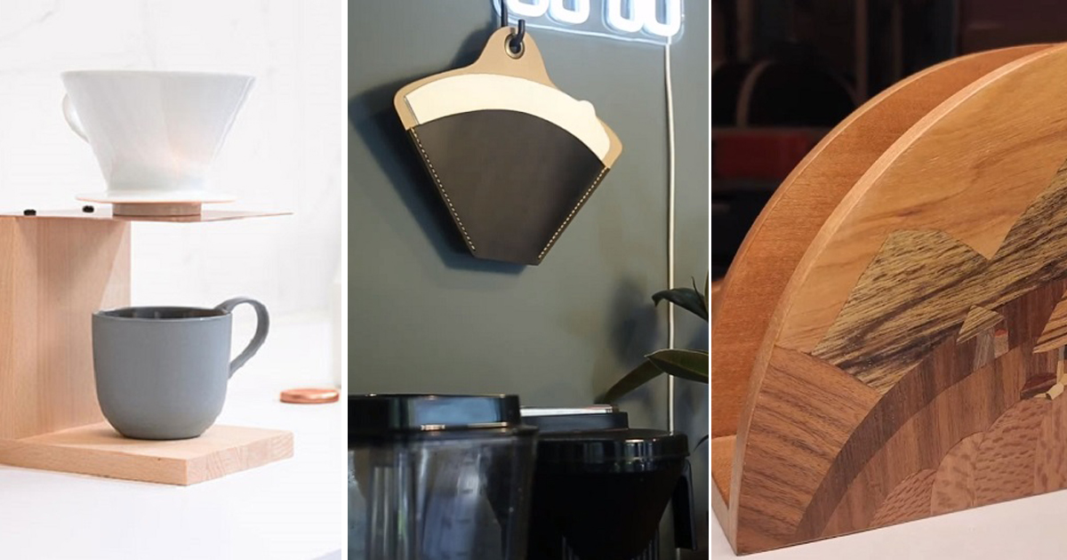 6 Amazing Coffee Filter Holder Ideas ⋆ Bright Stuffs