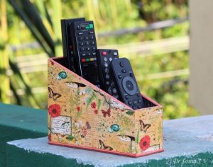 10 DIY Remote Control Holder Ideas ⋆ Bright Stuffs
