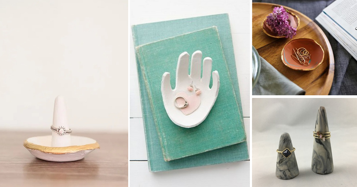 8 Best Clay Jewelry Holder Ideas ⋆ Bright Stuffs