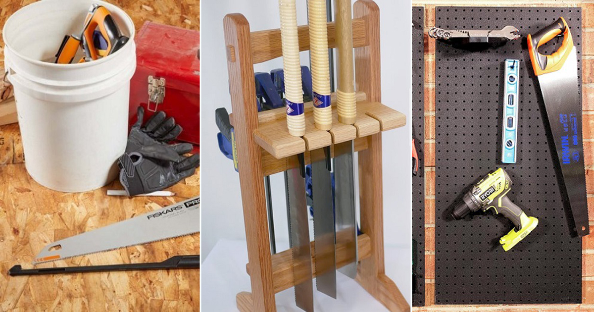 7 Best Hand Saw Storage Ideas ⋆ Bright Stuffs