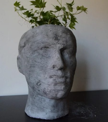 9 DIY Head Planter Ideas ⋆ Bright Stuffs