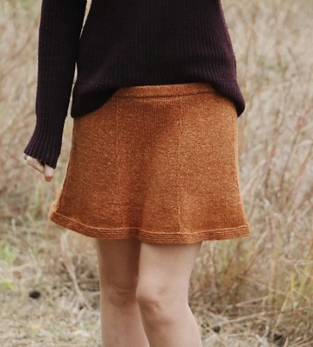 14 Women Skirt Free Knitting Patterns ⋆ Bright Stuffs