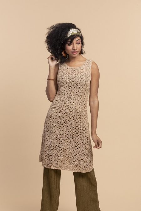 10 Tunic Dress Free Knitting Patterns ⋆ Bright Stuffs