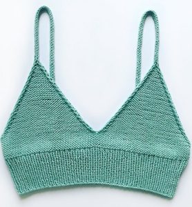 9 Free Bralette Knitting Patterns ⋆ Bright Stuffs